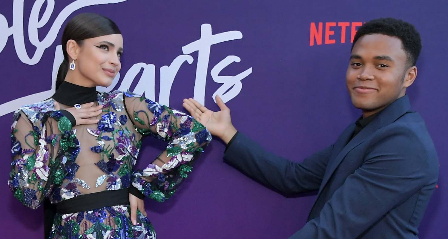 Chosen Jacobs Shows Off Sofia Carson at ‘Purple Hearts’ Special ...