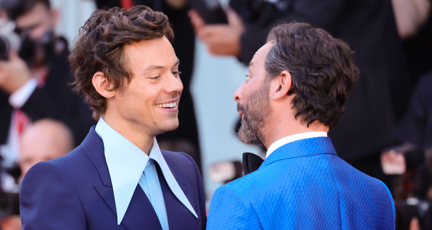 Harry Styles Kisses Nick Kroll During Standing Ovation at ‘Don’t Worry ...