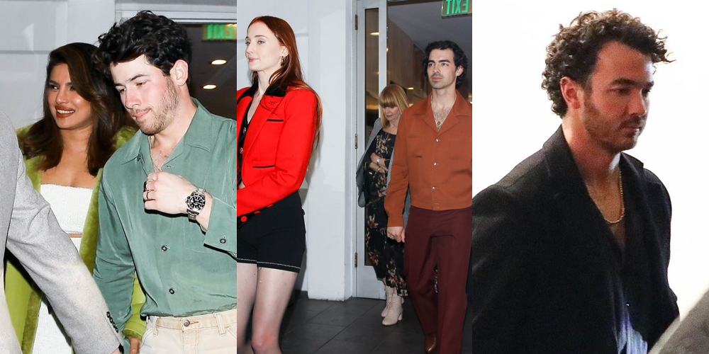 Jonas Brothers Grab Dinner With Family & Friends Ahead of Walk of Fame ...