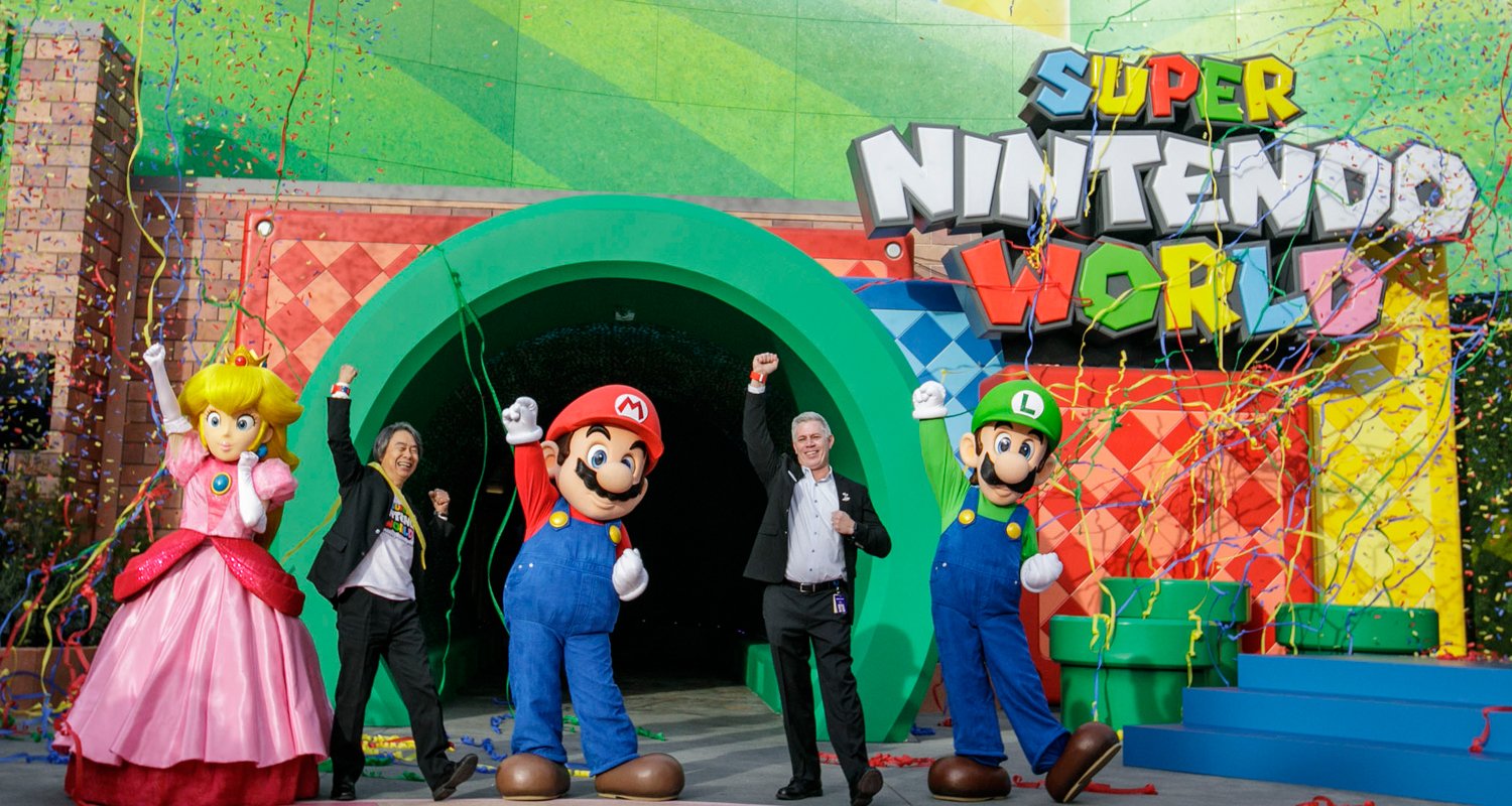 Super Nintendo World Officially Opens at Universal Studios Hollywood ...