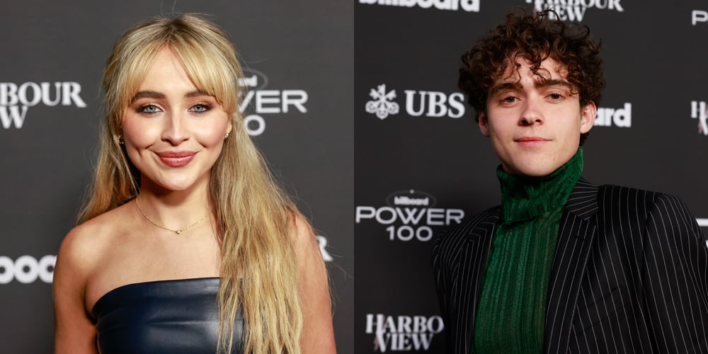Sabrina Carpenter & Joshua Bassett Celebrate Billboard Power 100 ...