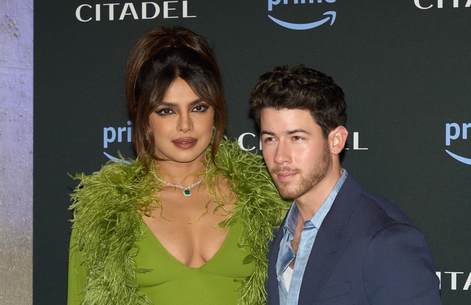 Nick Jonas Supports Wife Priyanka Chopra at ‘Citadel’ Rome Premiere ...