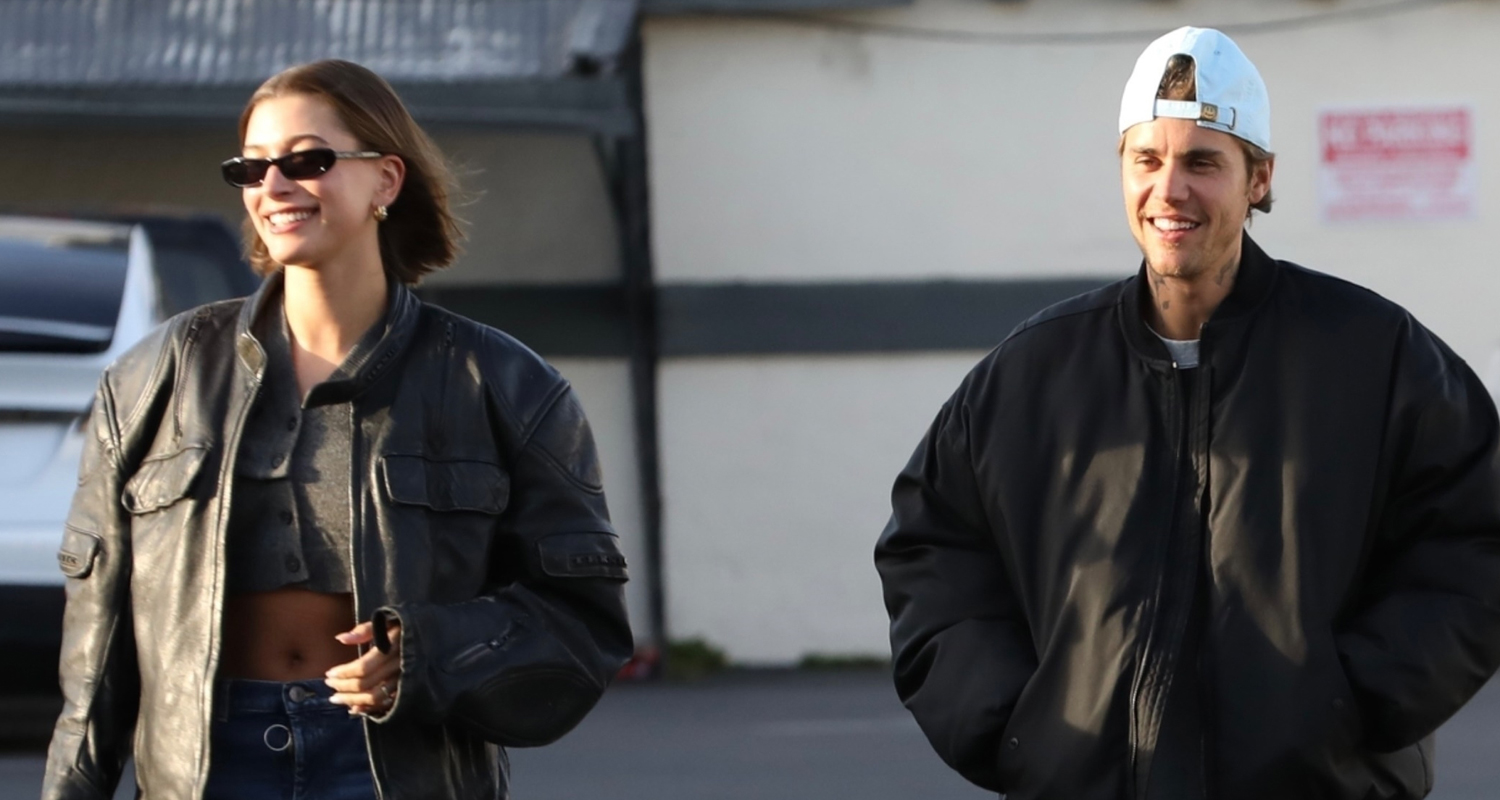 Justin & Hailey Bieber Are All Smiles While Out Grabbing Lunch | Hailey ...
