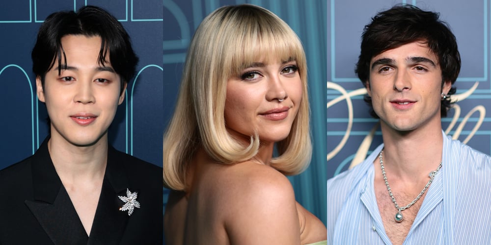 Jimin, Florence Pugh & Jacob Elordi Attend Tiffany & Co Flagship Store ...