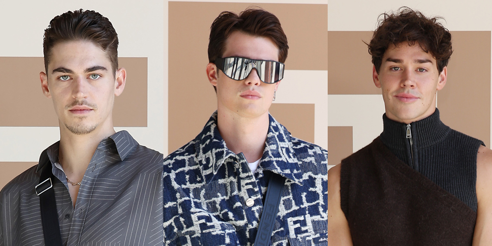 Hero Fiennes Tiffin, Nicholas Galitzine & Noah Beck Attend Fendi ...