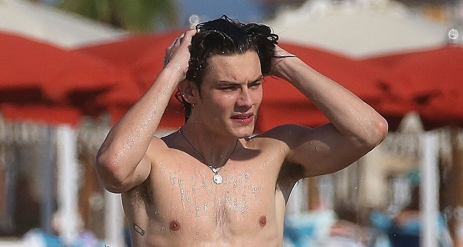 Louis Partridge Soaks Up the Sun During Time Off in Italy – See the ...