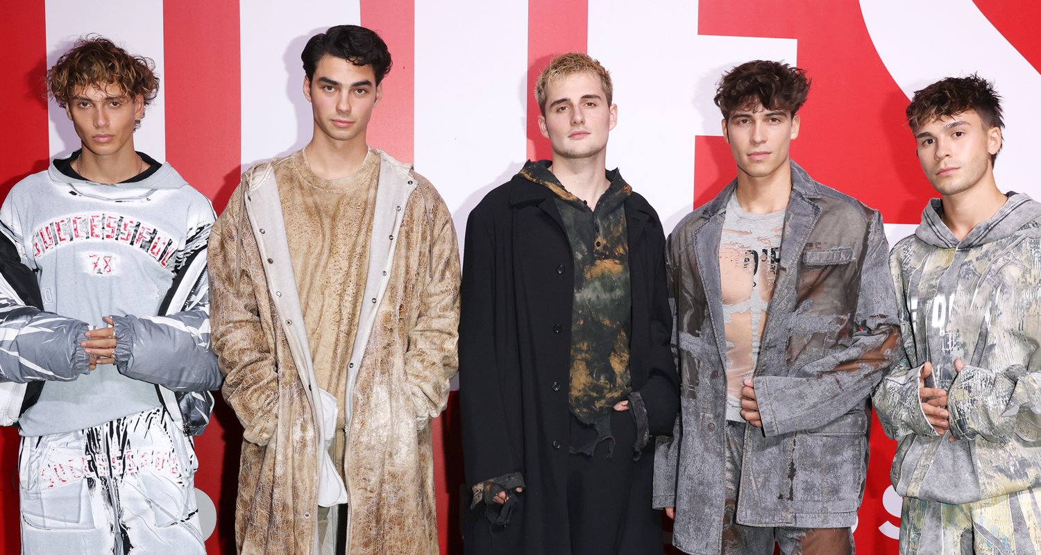 Elevator Boys & More Influencers Take Over Diesel Show at Milan Fashion Week | Aron Piper, Bene ...
