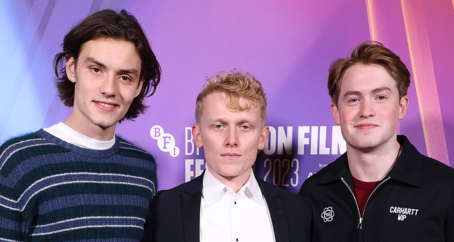 Kit Connor & Louis Partridge Support George Jaques at ‘Black Dog ...